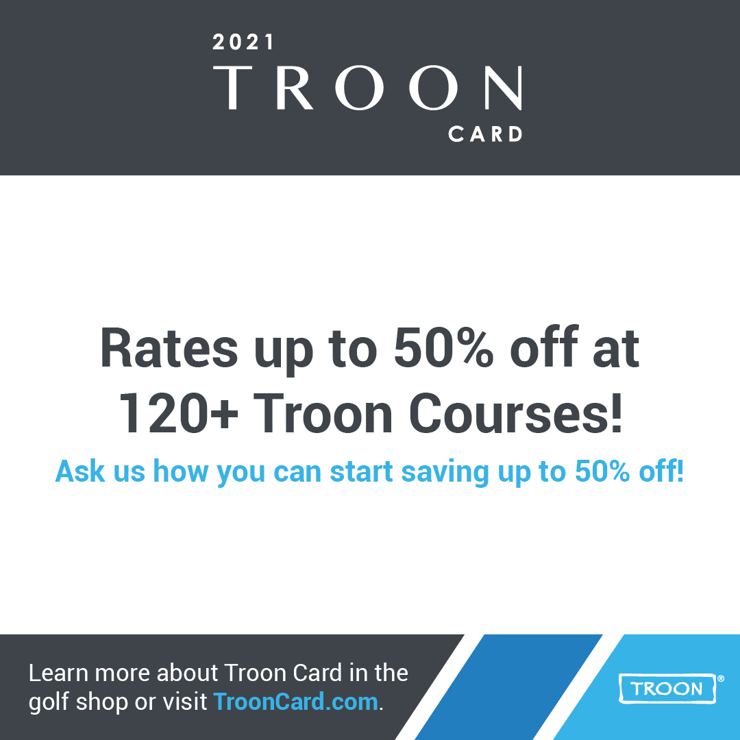 Troon Card - Johnson Park Golf Course